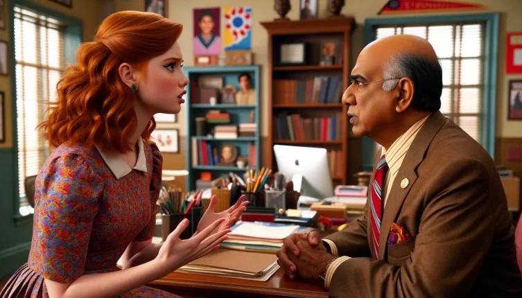 Emma Argues with Principal Figgins: A Turning Point in Glee
